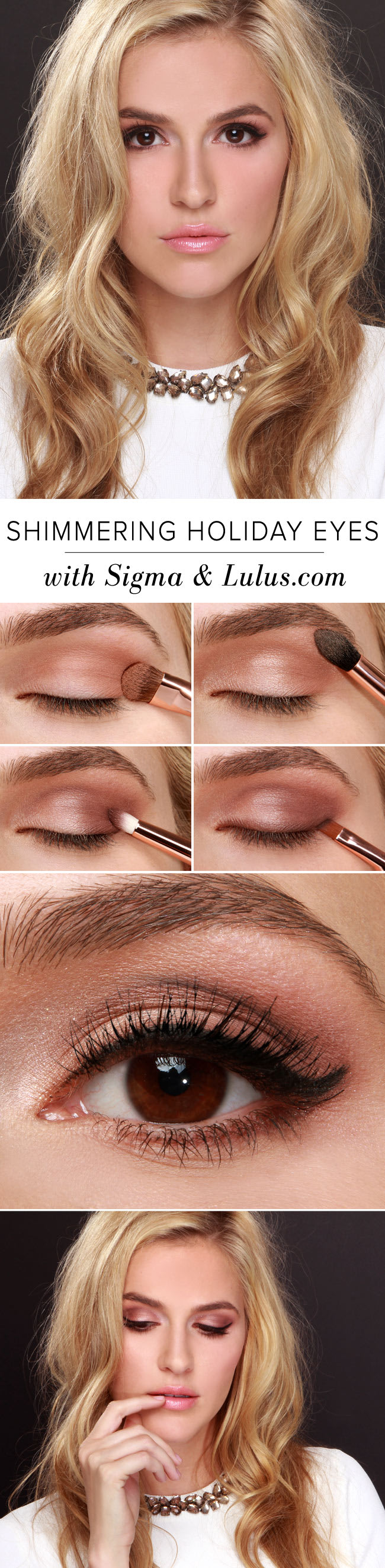 Lulus How To Shimmering Holiday Eyes Fashion Blog