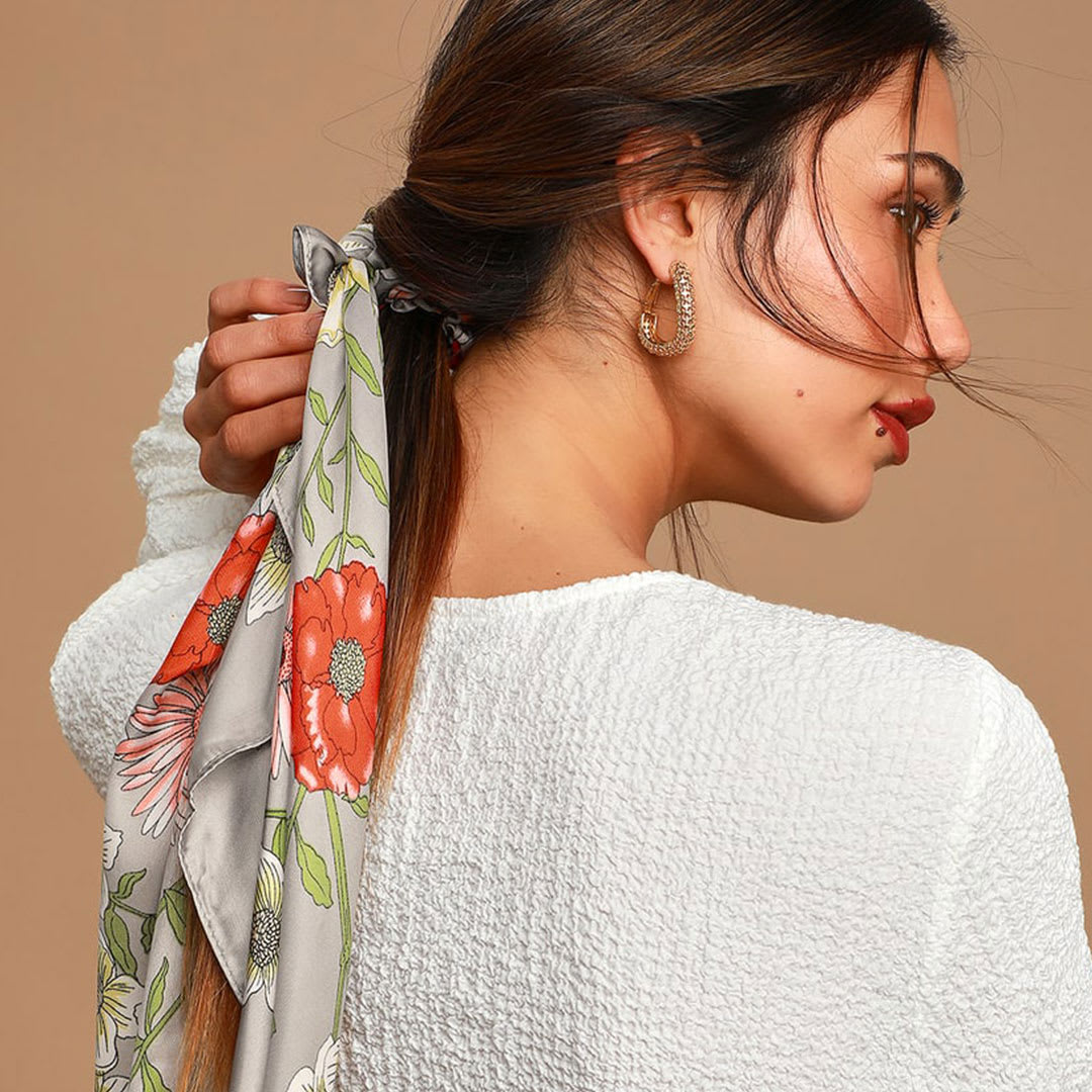 14 Satin Hair Scarf Picks That Will Upgrade Even the Laziest Outfit ...