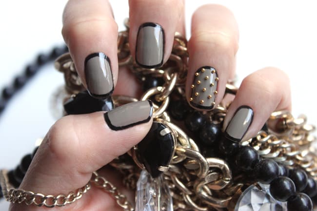 Manicure Monday: Outlined Nails with Syl and Sam | Lulus Blog