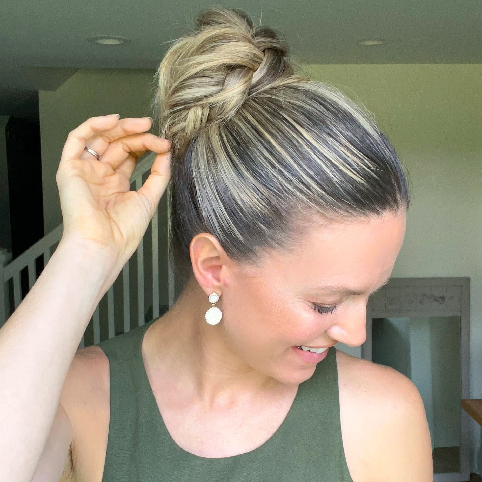 How To Do A Braided Bun, The Easiest Special Occasion Updo - Lulus.com ...