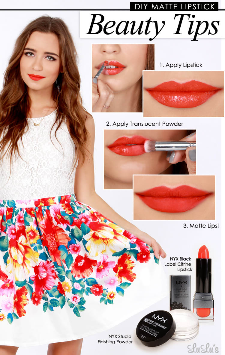 How To Apply Lipstick Step By Step