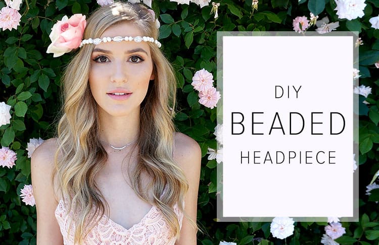 DIY Beaded Headpiece - Lulus.com Fashion Blog