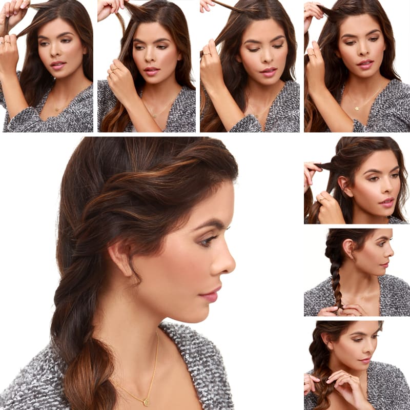 Lulus How-To: Messy Twist Hair Tutorial - Lulus.com Fashion Blog