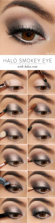 Lulus How-To: Halo Smokey Eye Shadow Tutorial - Lulus.com Fashion Blog