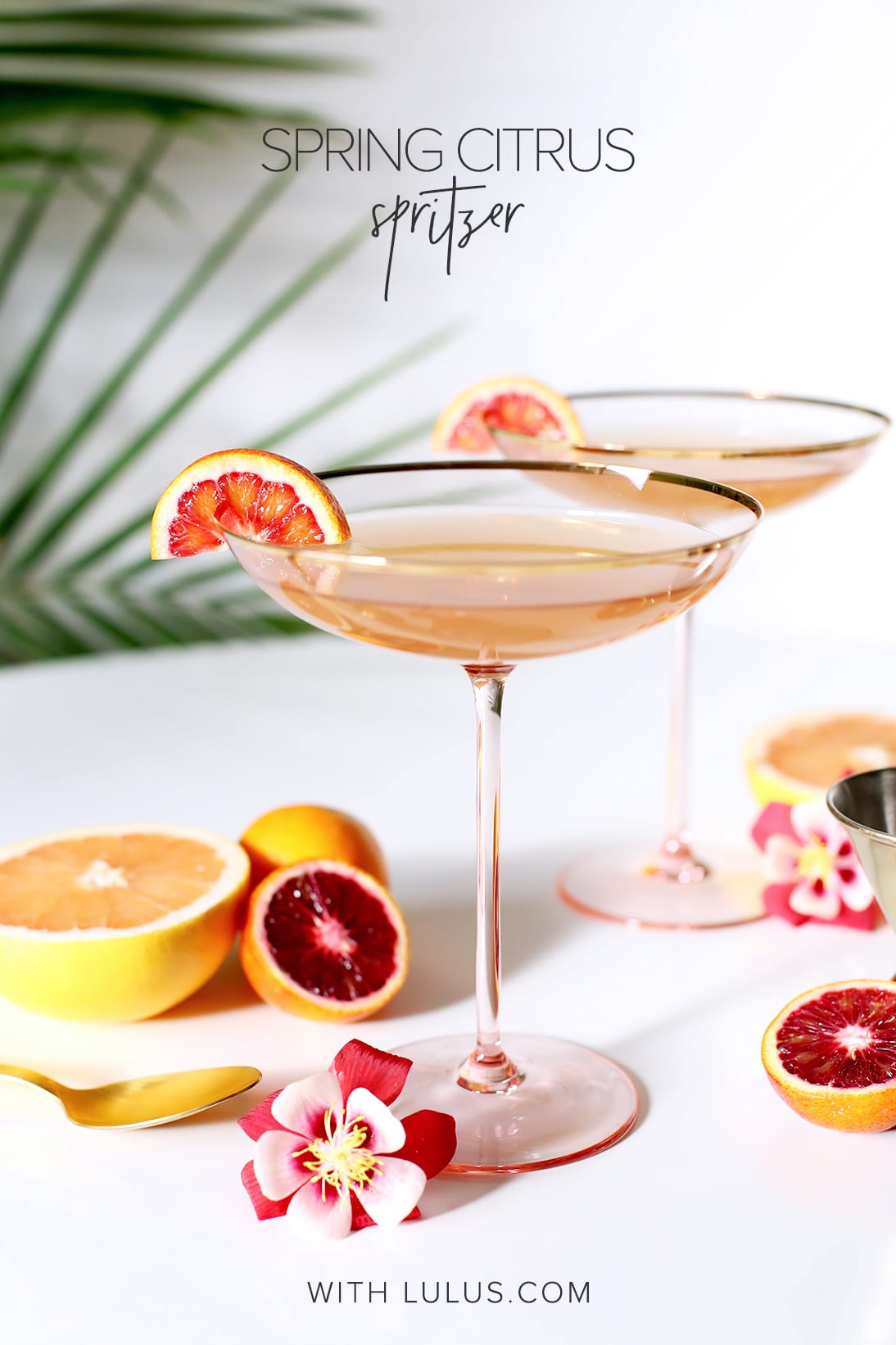 Happy Hour: Spring Citrus Spritzer - Lulus.com Fashion Blog