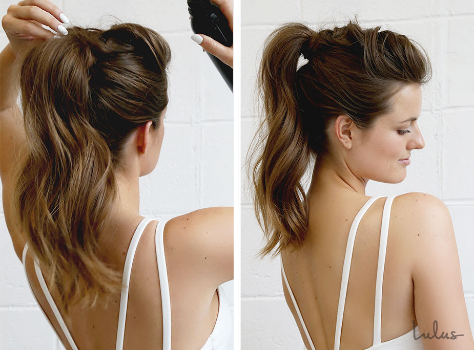 Prom Perfect Hair - The Tousled Ponytail - Lulus.com Fashion Blog