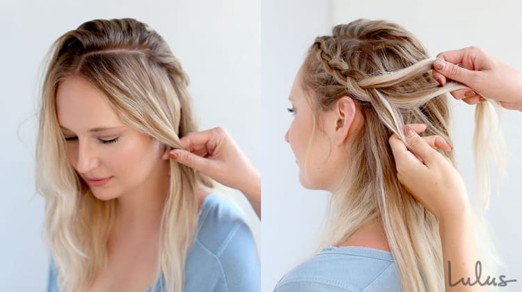 Trendy Boho Braid Tutorial Using Hair Rings | Lulus.com
