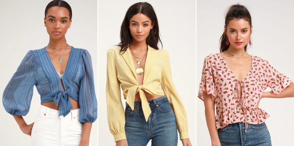 12 Tie-Front Looks to Get Your Wardrobe Ready for the New Season ...