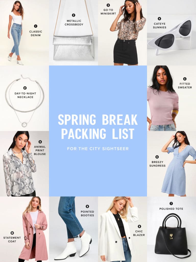Spring Break Essentials: What to Pack for a Stylish Vacation-No Matter ...