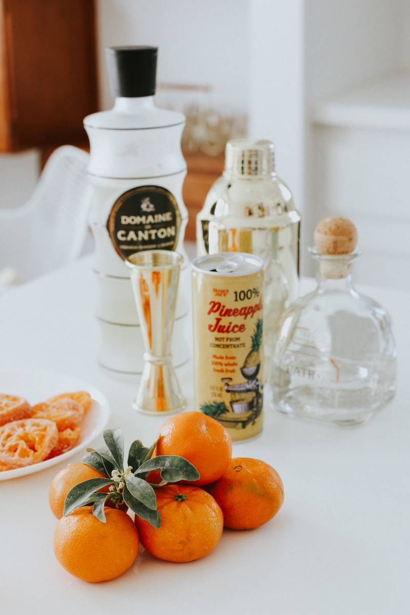 Mandarin Cocktail : Toast to Summer with a Mandarin Tequila Smash!