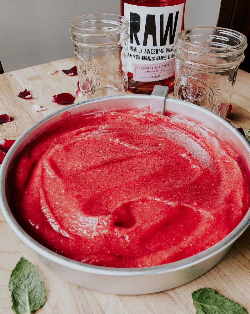 Strawberry Rosé Sorbet Recipe: Think Pink With Our Sweet Summer Treat
