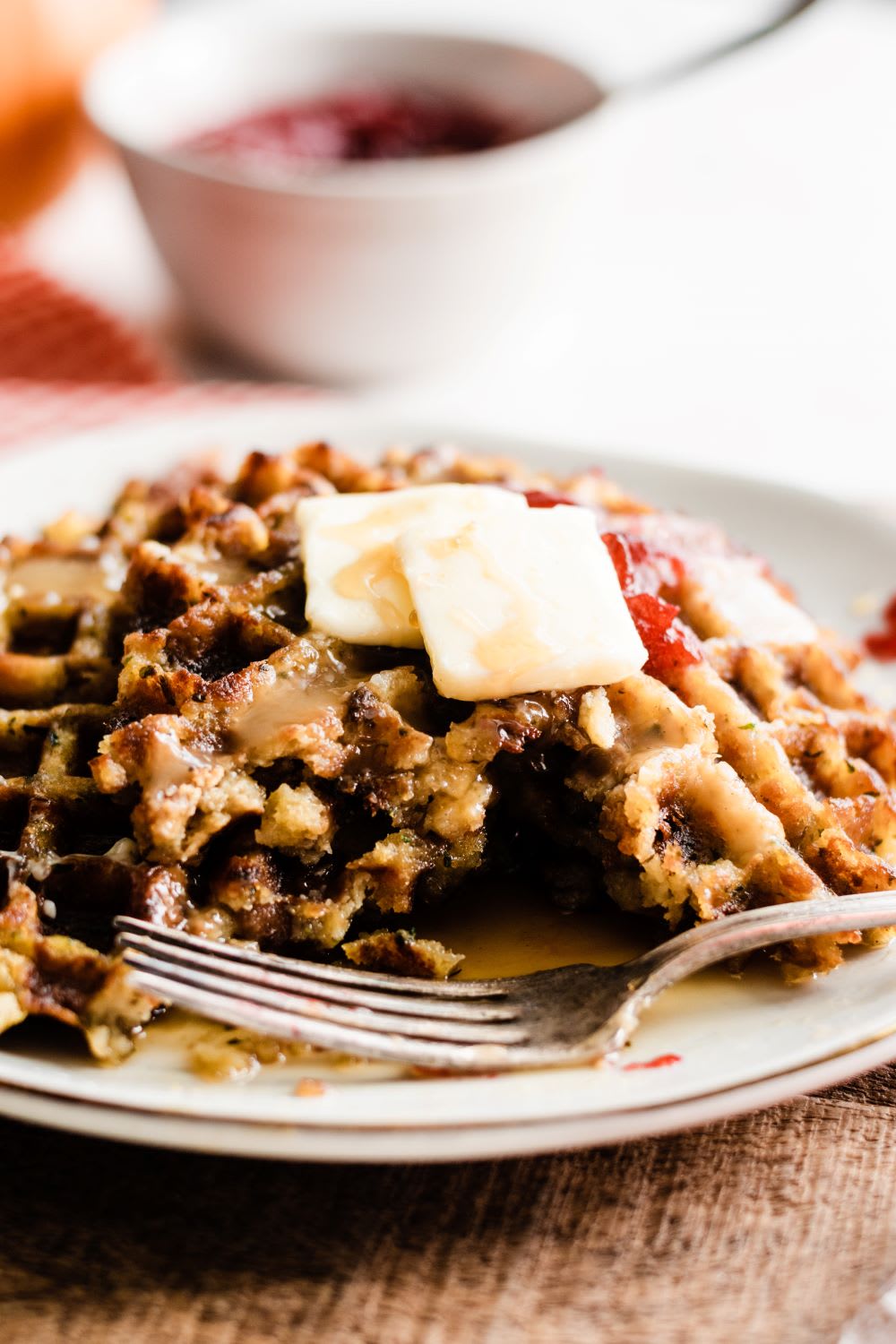 Thanksgiving Leftover Recipes: Stuffing Waffles - Lulus.com Fashion Blog