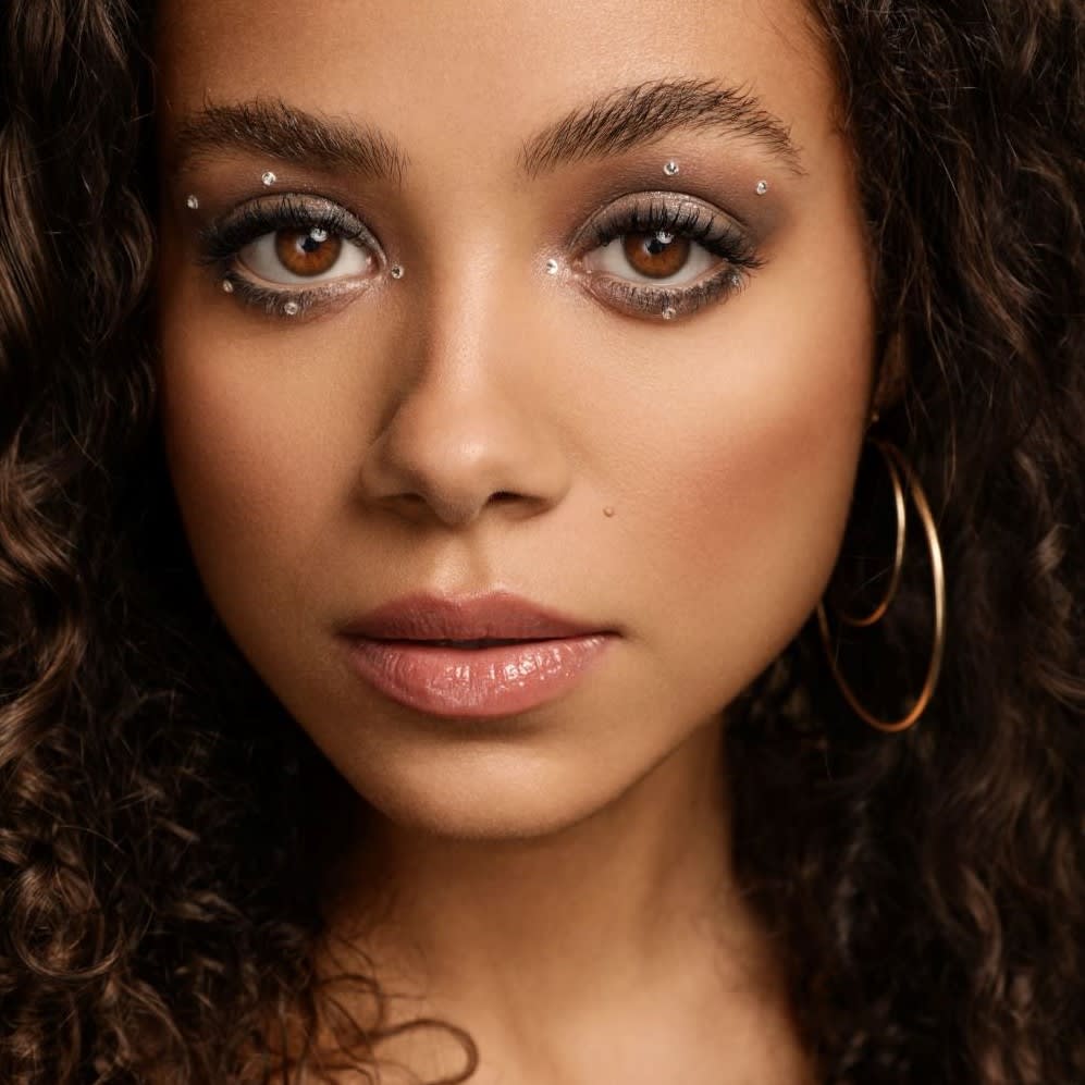 This Rhinestone Makeup Is Perfect For *Any* Party - Lulus.com Fashion Blog