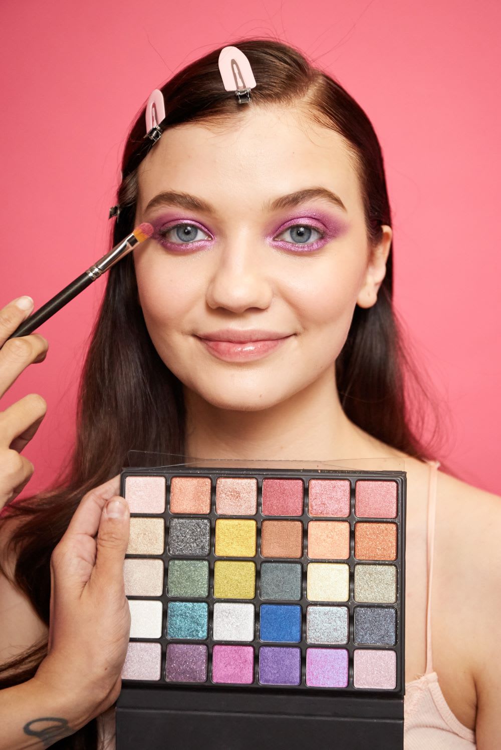 Purple Makeup For Prom
