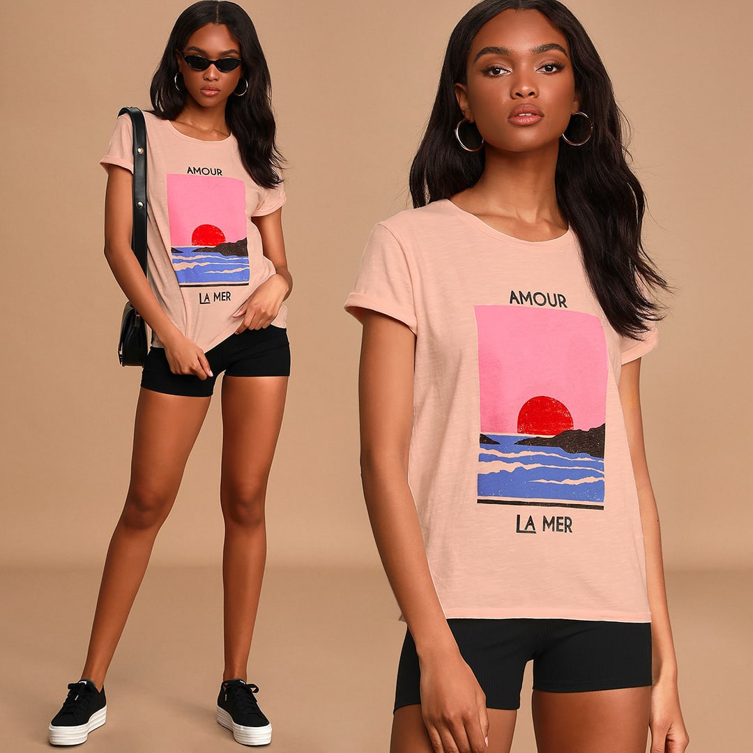 Graphic Tees: Trendy Picks for the New Season - Lulus.com Fashion Blog