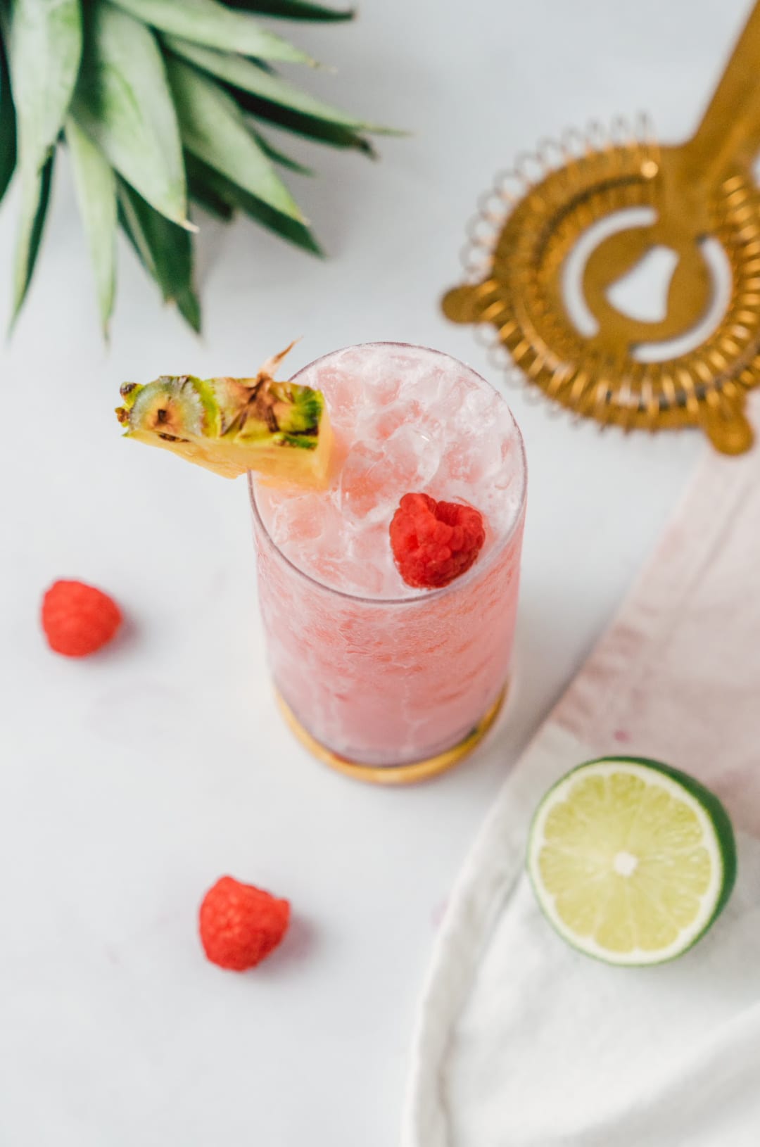 Creamy Tropical Raspberry Cocktail - Lulus.com Fashion Blog