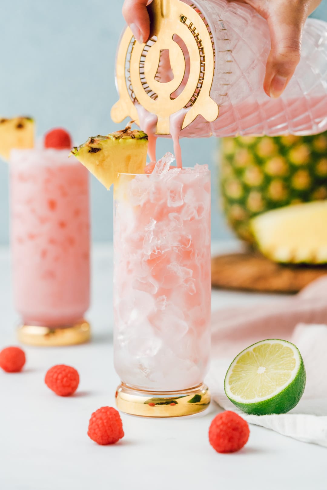 Creamy Tropical Raspberry Cocktail - Lulus.com Fashion Blog