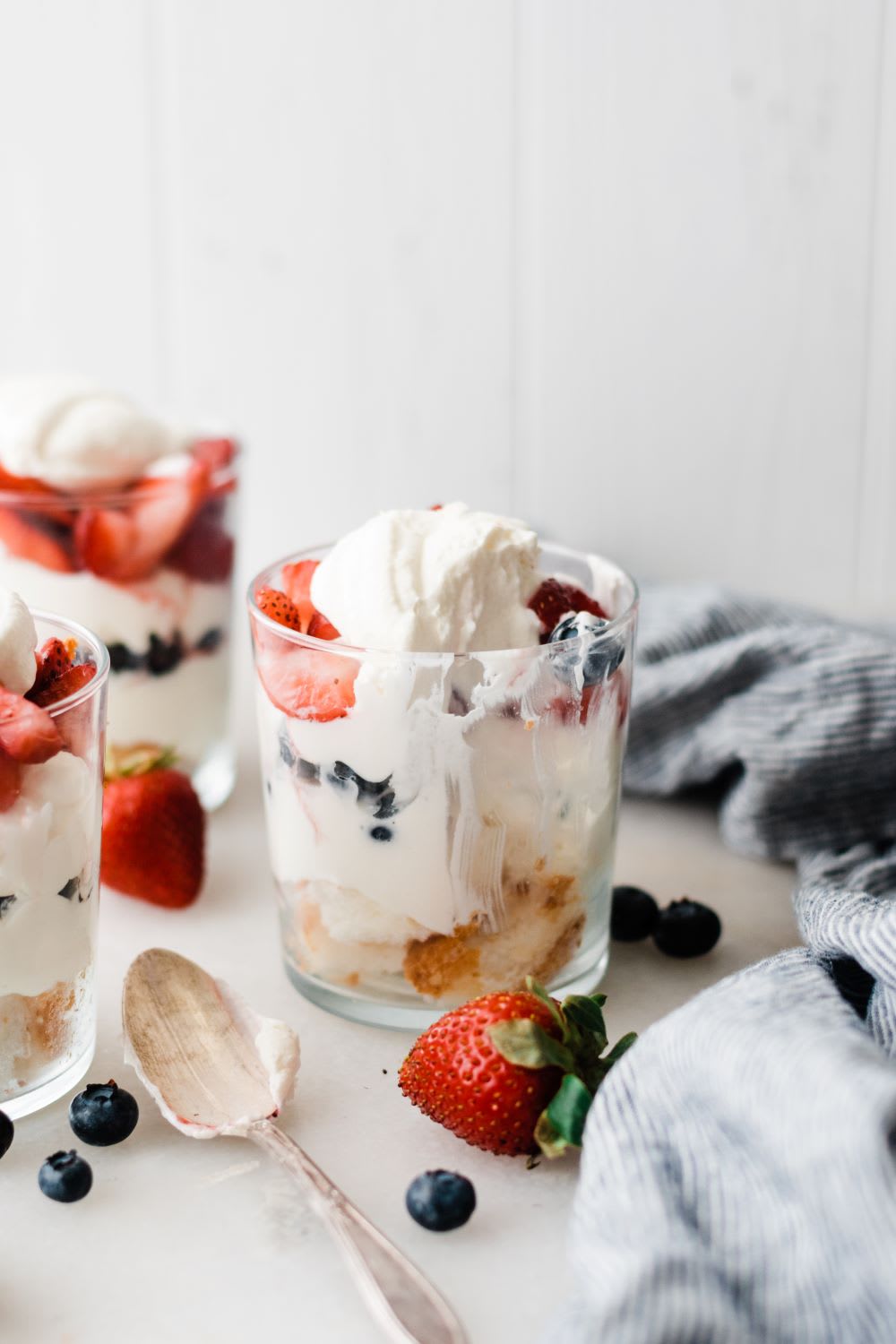 Berries and Cream Parfaits are the Perfect Red, White, and Blue Dessert ...