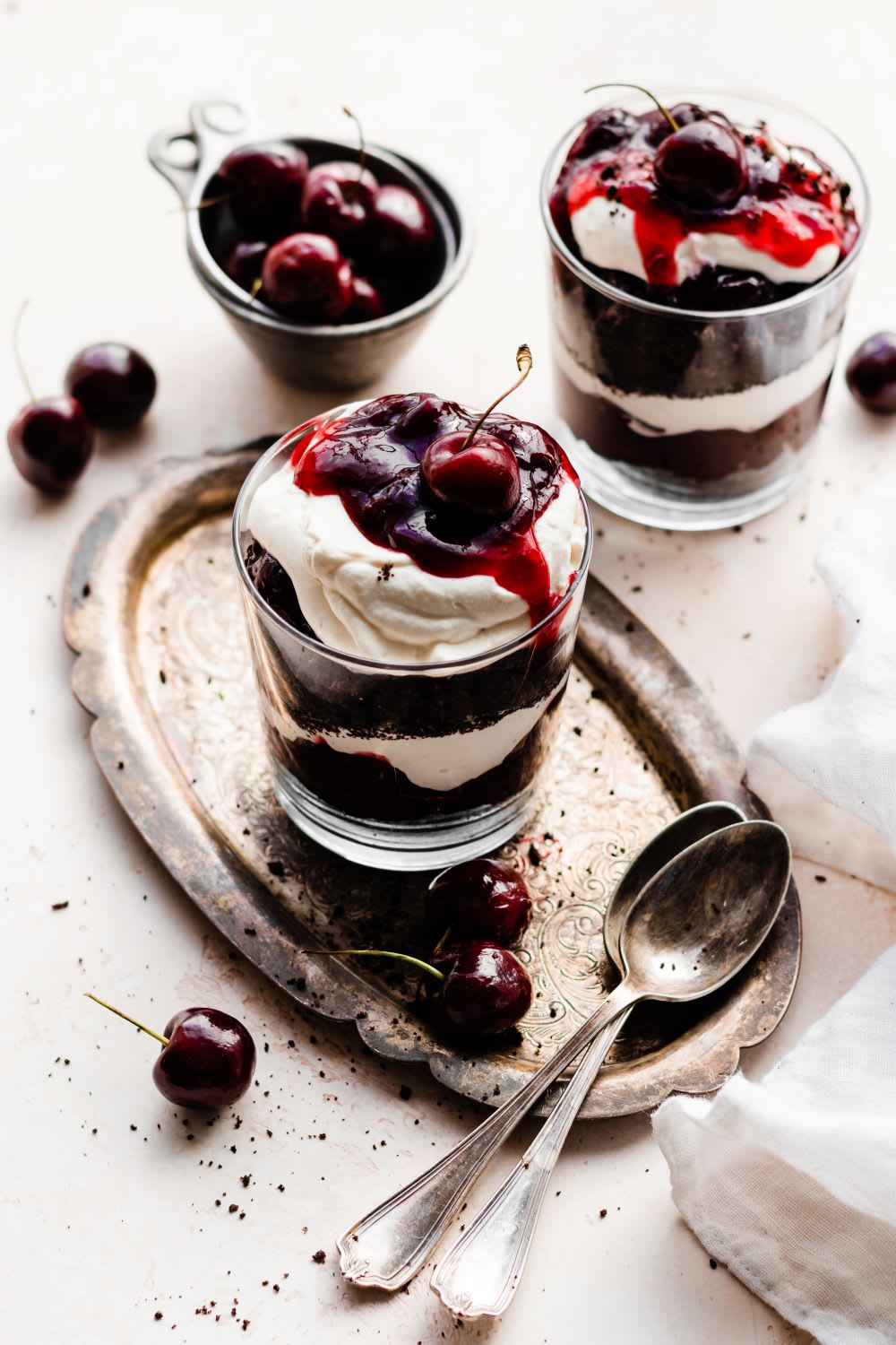 Black Forest Chocolate Parfaits Recipe - Lulus.com Fashion Blog