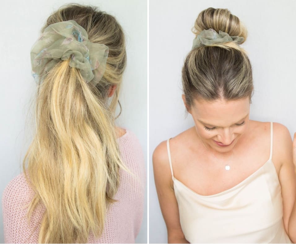 Hairstyles With Scrunchies: How To Wear The Trend From Day To Night ...