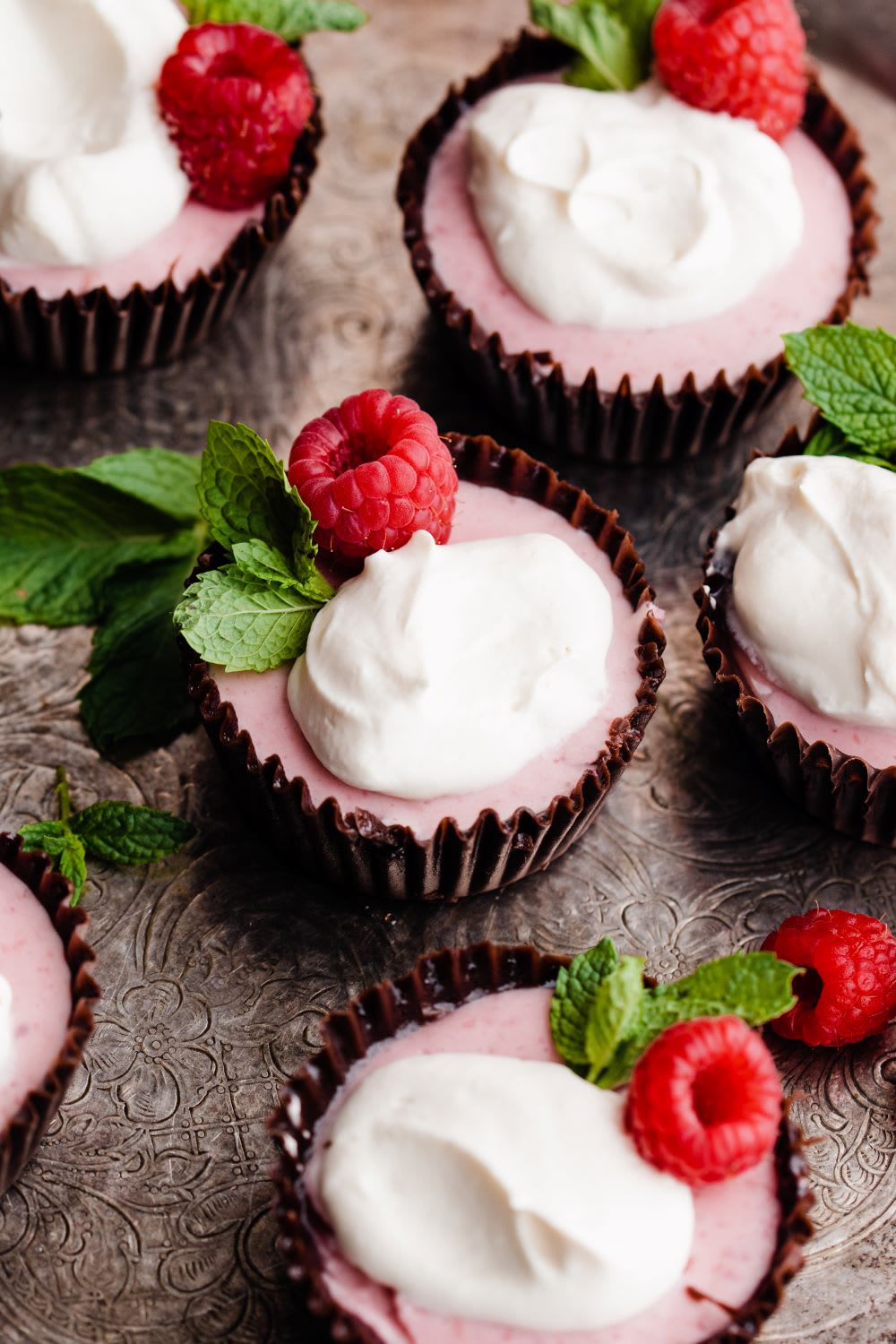 Chocolate Raspberry Mousse Cups Are The Perfect Bridal Shower Food ...