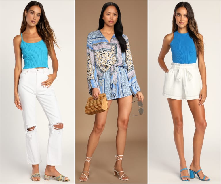 Cerulean Blue Clothes & Accessories Are Back: Shop The Look - Lulus.com ...