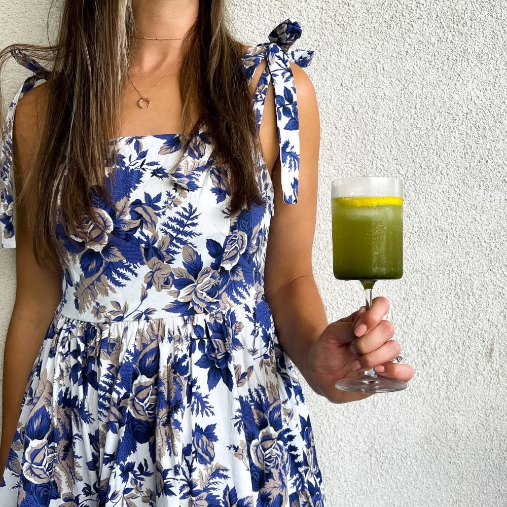 How To Make A Matcha Gin Fizz Cocktail - Lulus.com Fashion Blog