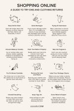 How To Try-On & Return Clothing You Bought Online - Lulus.com Fashion Blog