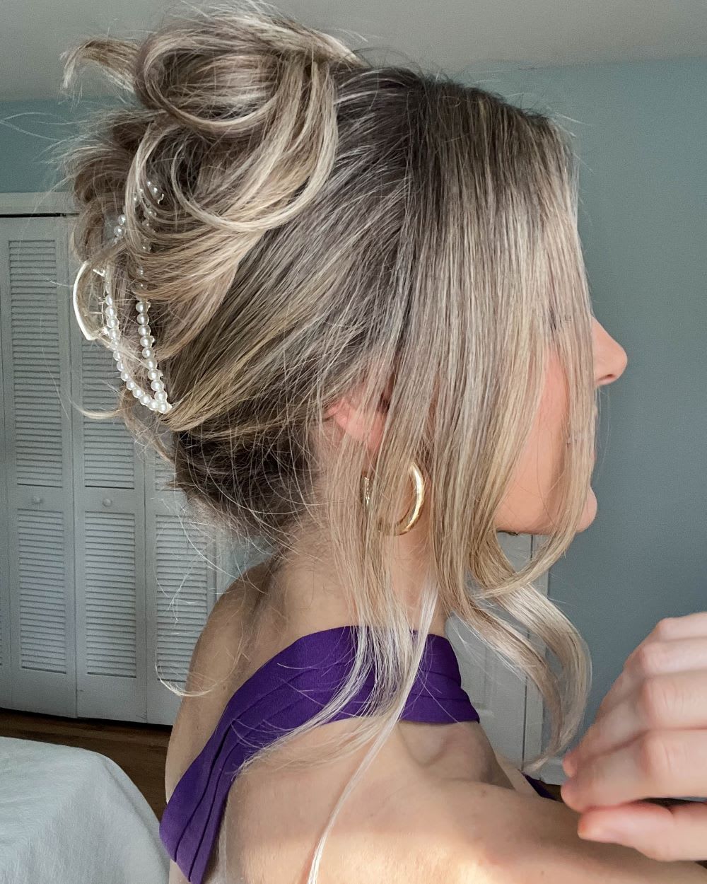 How To Create A Pam Anderson-Inspired 90s Updo - Lulus.com Fashion Blog