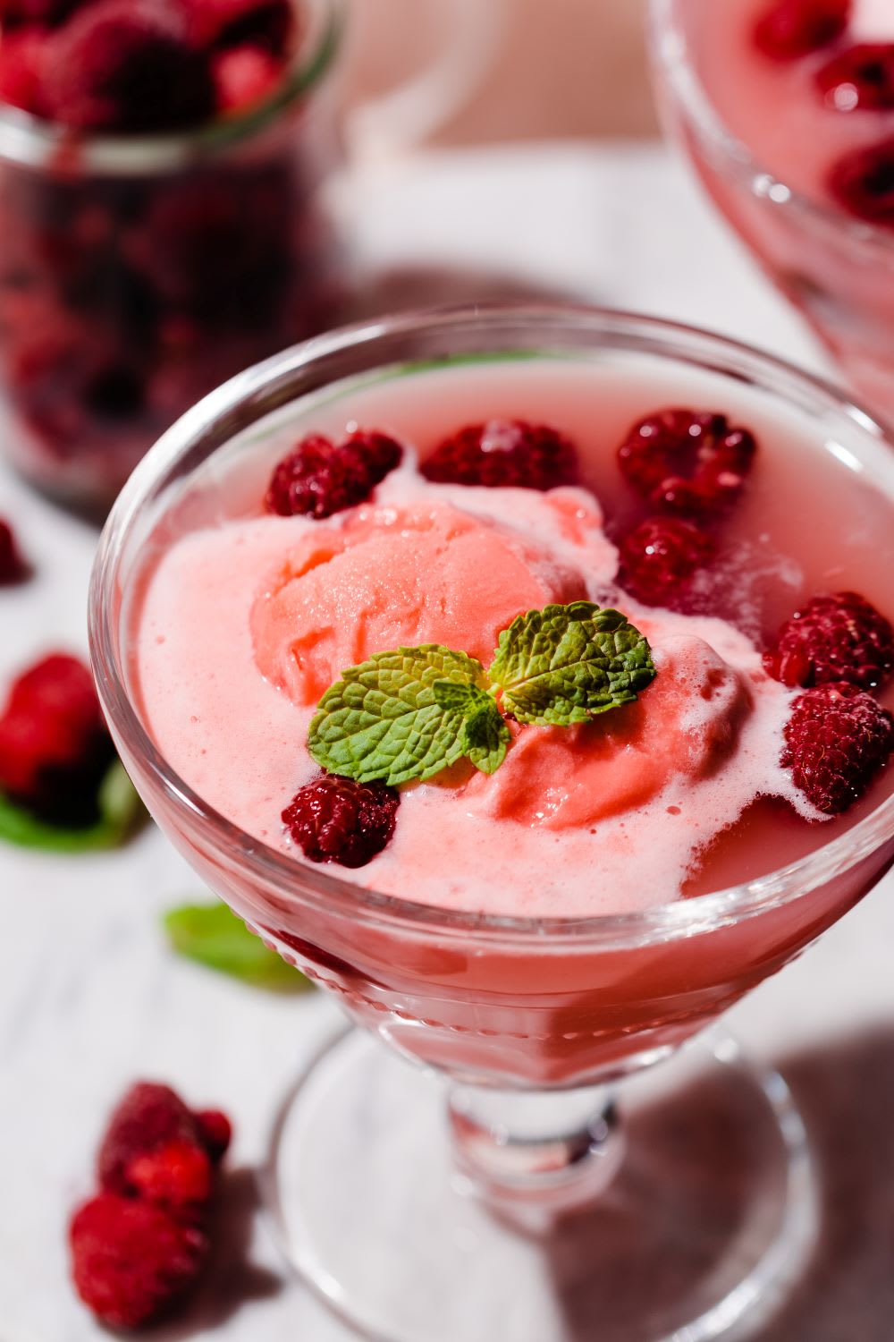 The Prettiest Raspberry Sorbet Rosé Cocktail You'll Make All Spring and Summer Long - Lulus.com ...