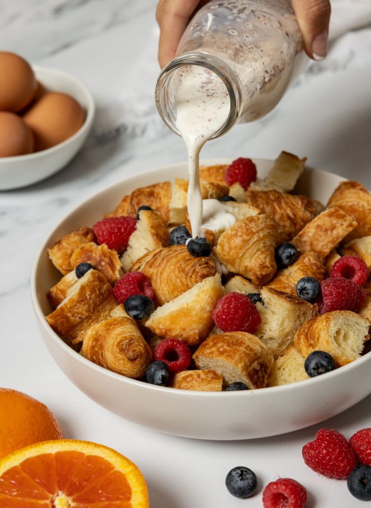Berry Croissant French Toast Bake, A Brunch Game Changer - Lulus.com ...