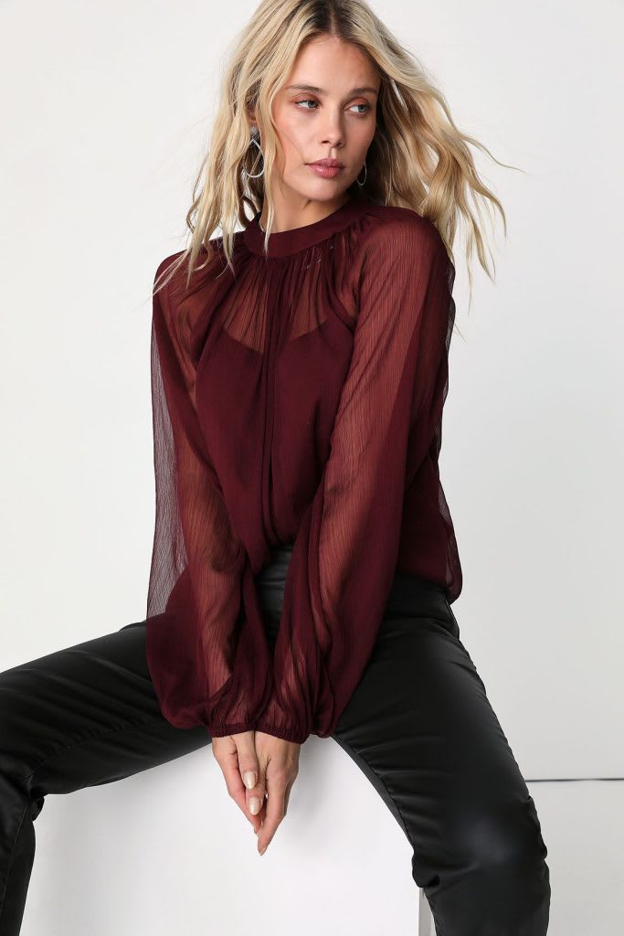 Women's Holiday Party Tops: 30 Gorgeous Dressy Tops For 2024 - Lulus ...