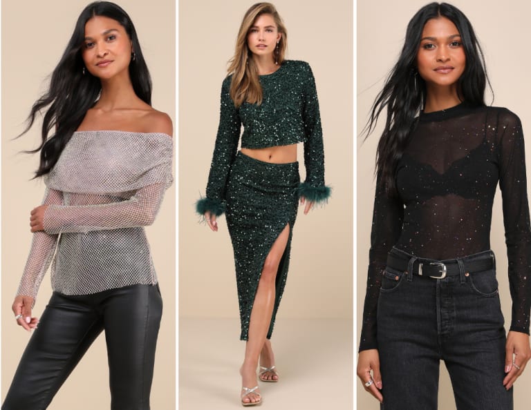 Women's Holiday Party Tops: 30 Gorgeous Dressy Tops For 2024 - Lulus ...
