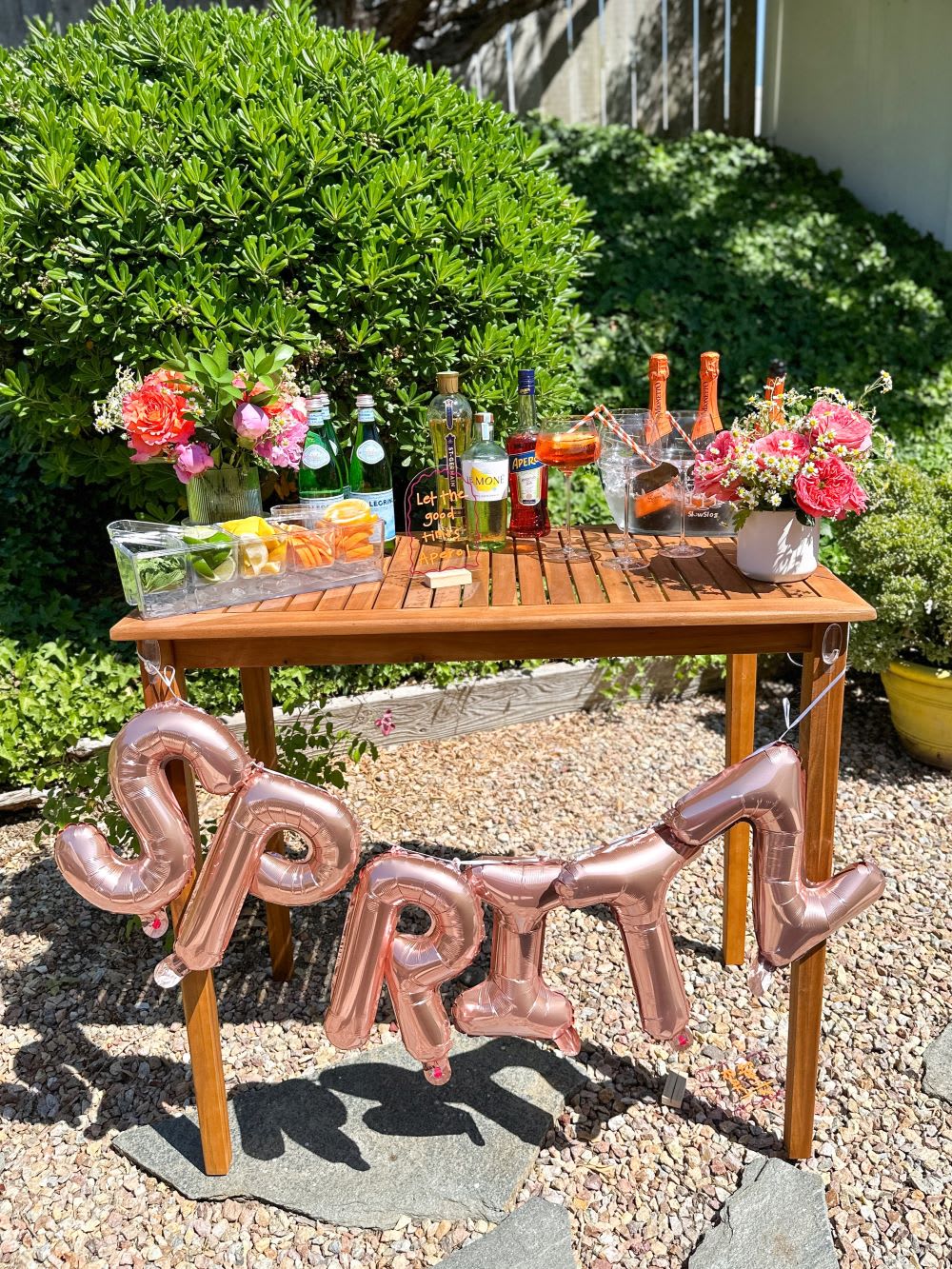 How To DIY Your Own Spritz Bar Party Station - Lulus.com Fashion Blog