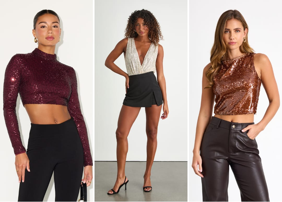 Women's Holiday Party Tops: 26 Gorgeous Dressy Tops For 2025 - Lulus ...