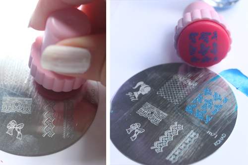 Manicure Monday: Toile de Jouy Nails with Sam and Syl! - Lulus.com ...