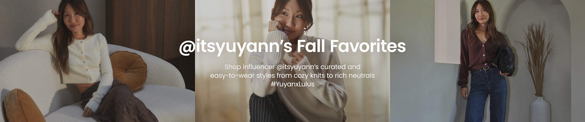 Yuyan Shi Collection | @itsyuyann Fall Essentials - Lulus