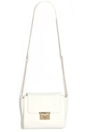 Cute Ivory Purse - Vegan Leather Purse - Winged Purse - $36.00