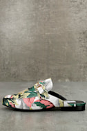 Steve Madden Kandi - Bright Multi Embroidered Loafers - Multi Colored ...