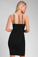 Sexy Black Dress - Bodycon Dress - Cutout Bodycon Dress