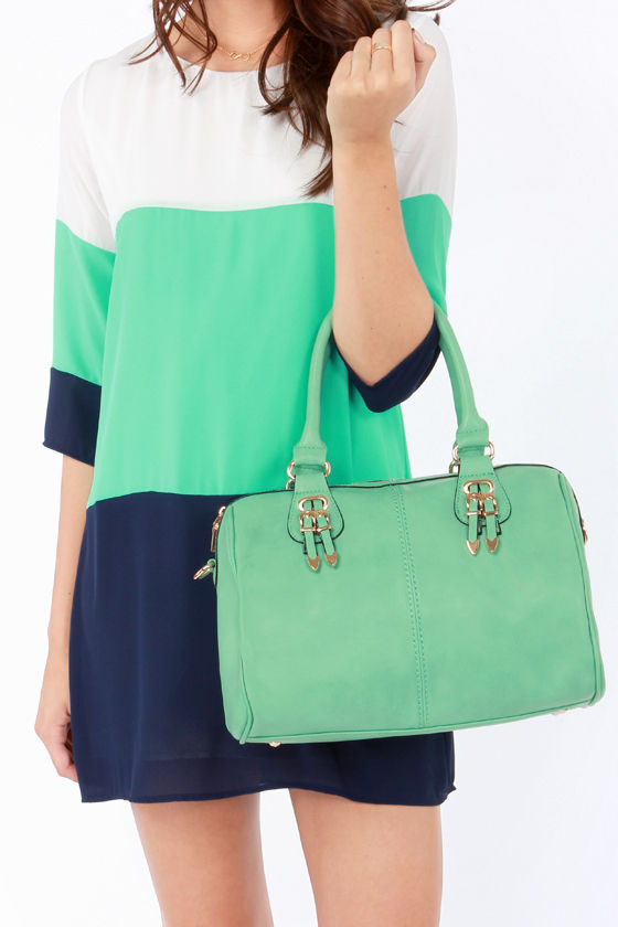 Cute Mint Green Handbag - Mint Green Purse - Vegan Handbag - $43.00