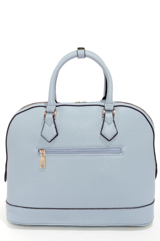 Cute Light Blue Purse - Vegan Leather Purse - Blue Handbag - $45.00