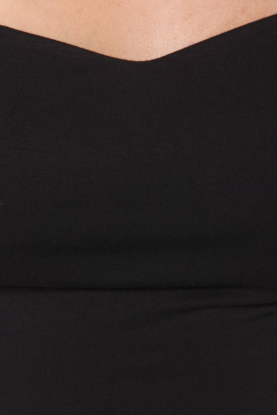 Sexy Black Top Crop Top Backless Top 32 00