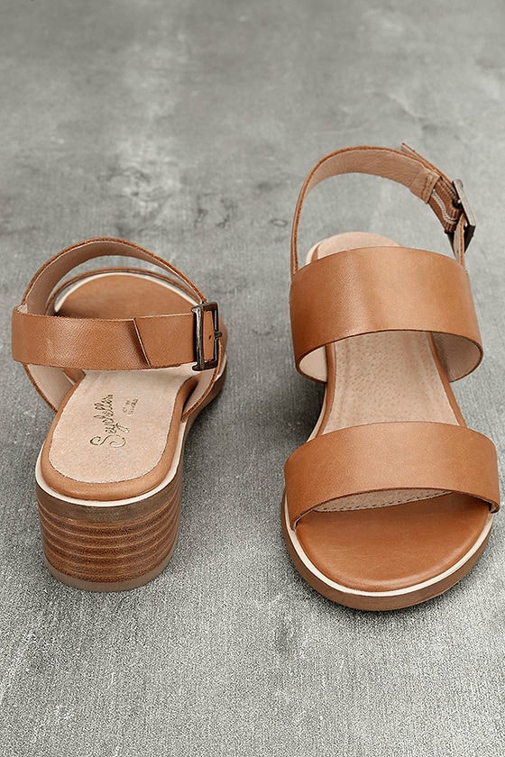 Seychelles Gallivant Sandals - Whiskey Brown Sandals - High Heel ...