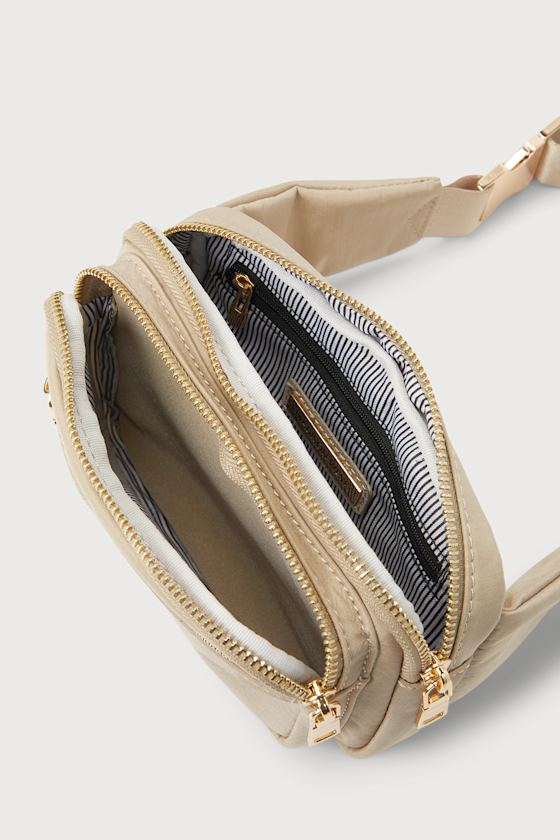 Taupe Fanny Pack - Convertible Fanny Pack - Sling Fanny Pack - Lulus