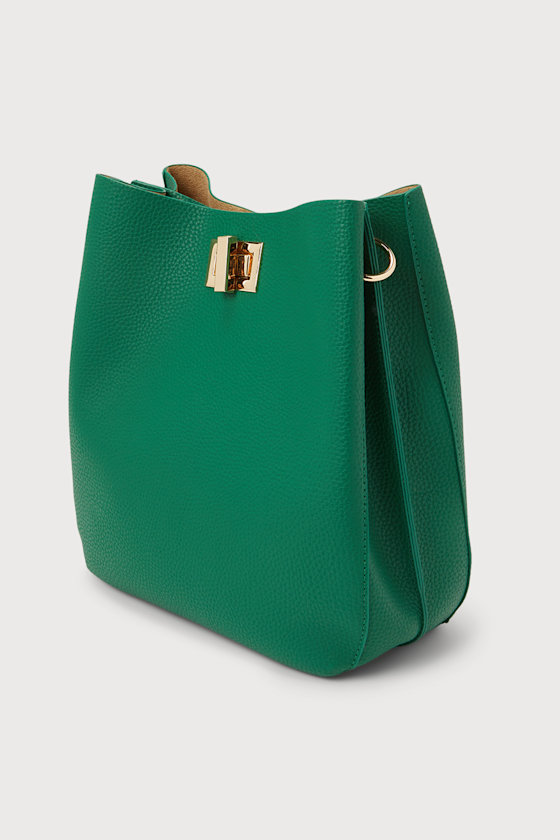 Chic Green Bag - Vegan Leather Bag - Tote Bag - Green Purse - Lulus