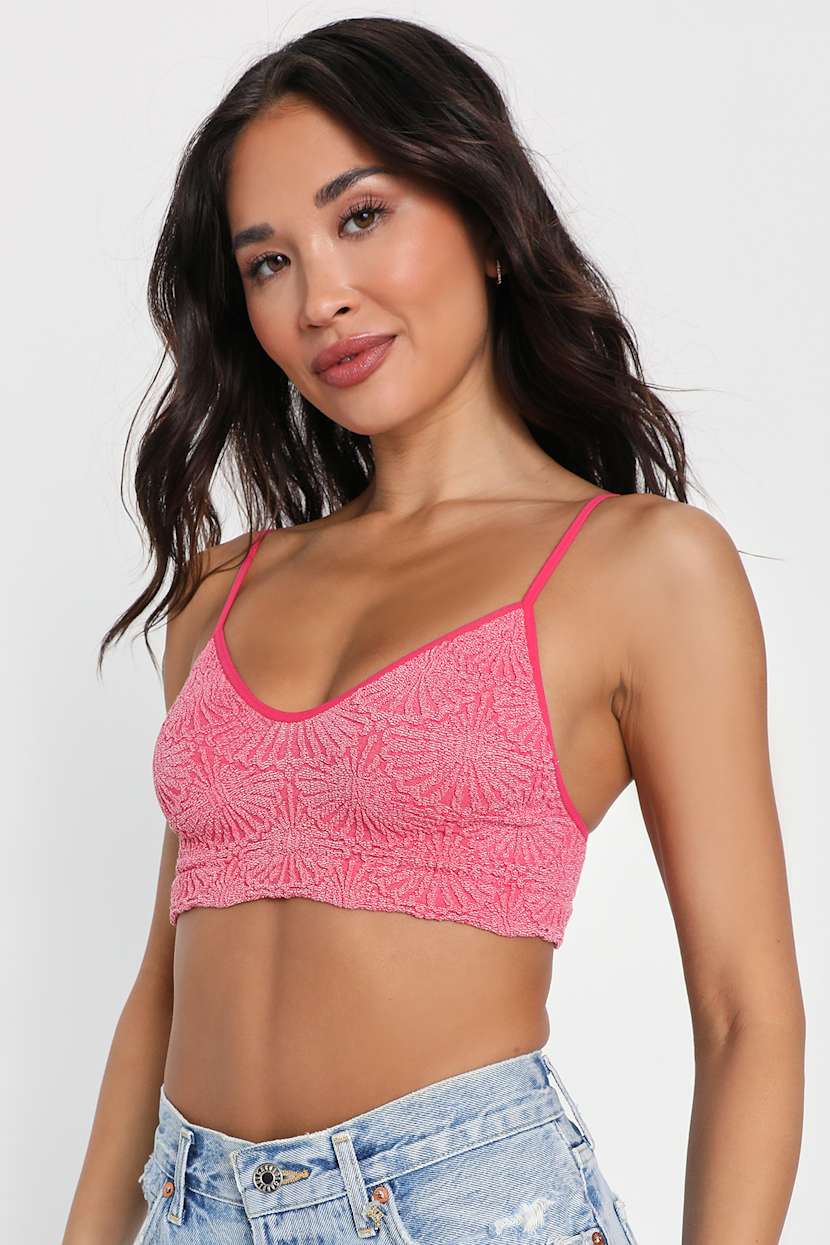 Floral Bralette Tops