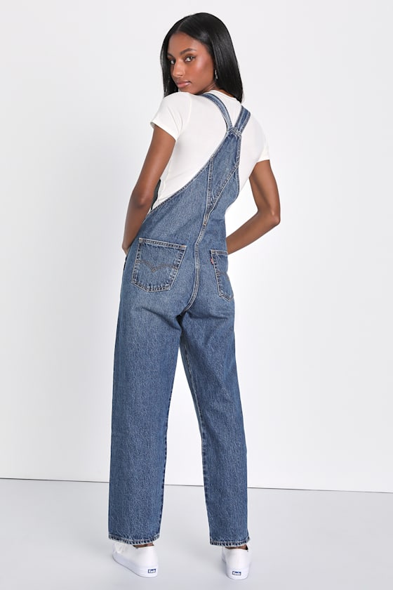 Levi's Vintage Overalls - Medium Wash Overalls - Vintage Overalls - Lulus