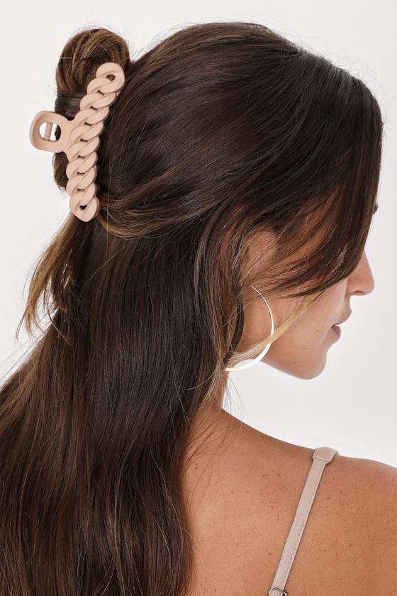 Neutral Multi Claw Clips - 3-Piece Clip Set - Twisted Clip Set - Lulus