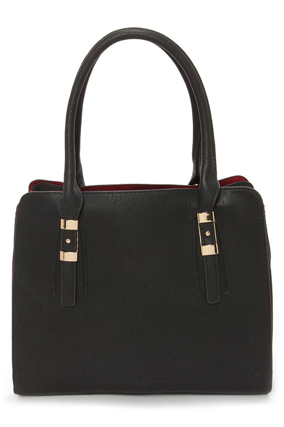 Lovely Black Tote - Black Purse - Black Handbag - $37.00 - Lulus
